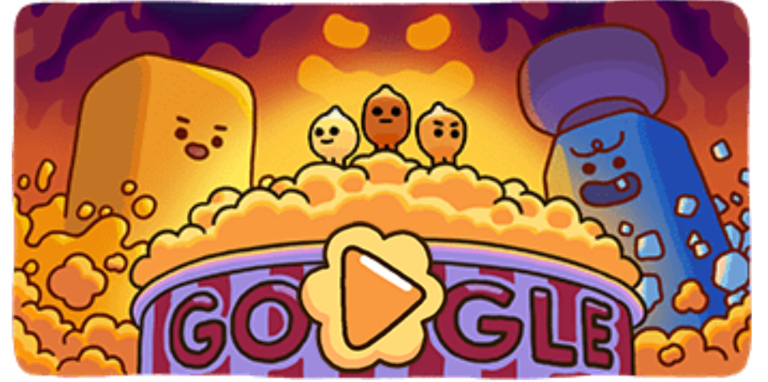 Google Doodle Celebrates Popcorn: A Tribute to the Ultimate Movie Snack ...
